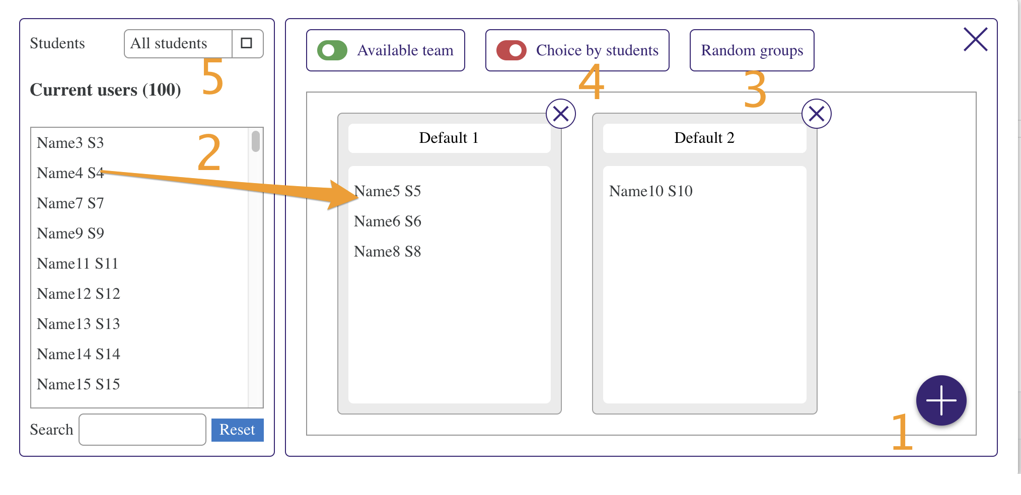 Moodle – Filter Team Work tutorial – Devlion